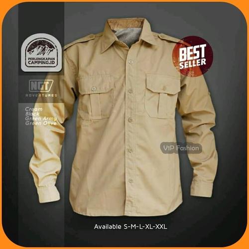 Jual SERAGAM LAPANGAN BORDIR LOGO CUSTOM - KEMEJA PDL ARMY TACTICAL ...