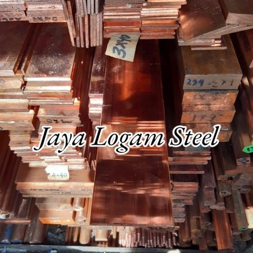 Jual Plat Tembaga Busbar 10mm x 30mm x 1000mm - Busbar tembaga murni ...
