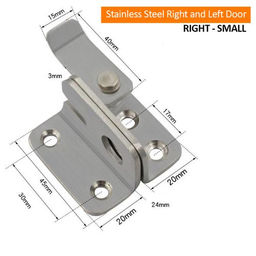 Jual Grendel Sliding Door Stainless Pintu Geser Tebal Kunci Gembok unik ...