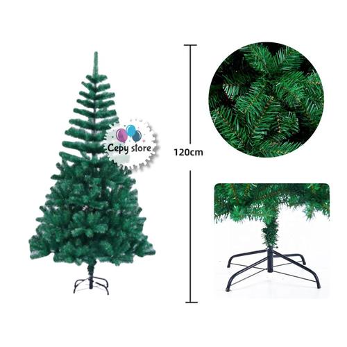 Jual Pohon Natal PP Kaki Besi / Christmas Tree PVC 120cm - Jakarta ...