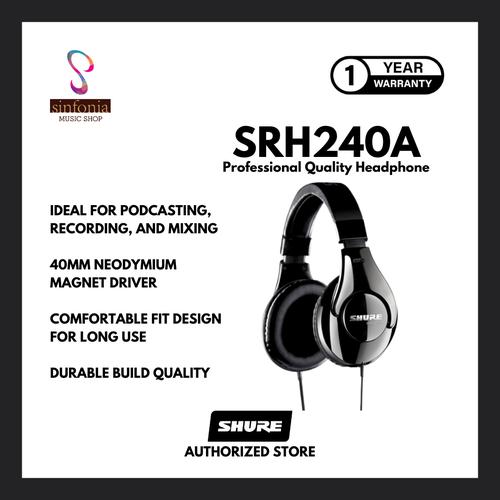 Jual Shure SRH240A-A Professional Quality Headphone - Kota Bandung ...