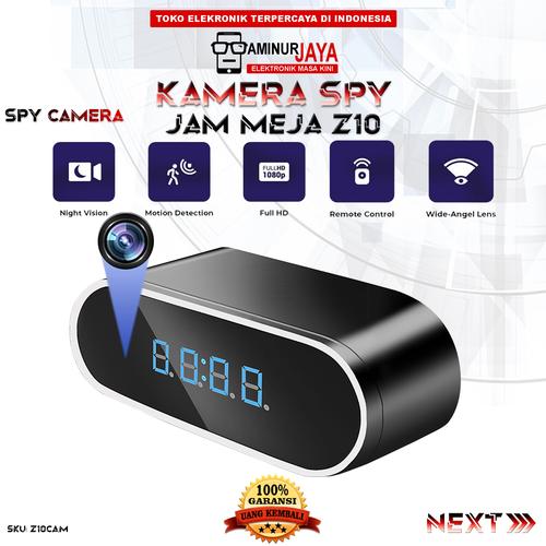 Promo Hidden Spy Camera Mini Wifi Kamera Jam Dinding Wall Clock CCTV ...