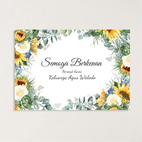 Jual Sticker Stiker Custom Nama Ucapan Semoga Berkenan Label Sun ...