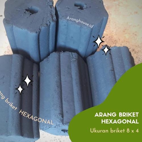 Jual Arang Briket Hexagonal kelapa kwalitas ekspor barbeque ( Kemasan ...