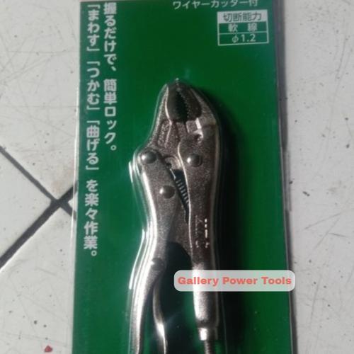 Jual LOCKING PLIERS-CURVED JAW (WIRE CUTTER) / TANG SETEL KTC ASLI ...