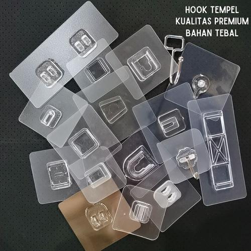 Jual UNIGOOD - Magic Hook Gantungan Tempel Lem Dinding Kuat Kotak ...