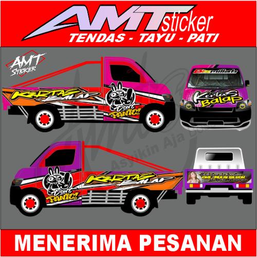 Promo Stiker Decal Full Body Mobil Pick Up + Bisa Custom Desain Bebas ...