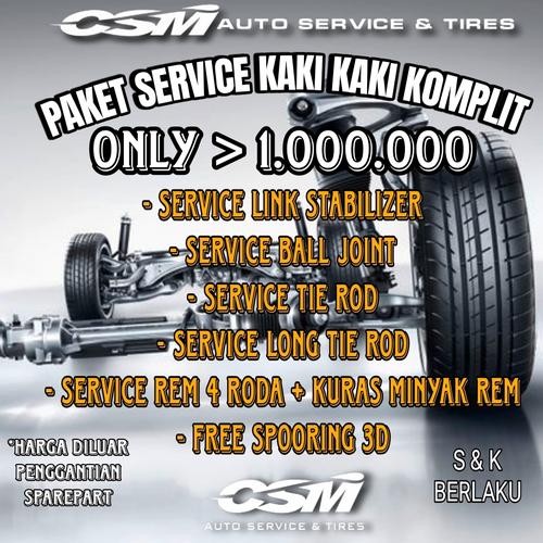 Jual Paket Servis Kaki-Kaki/ kaki kaki + Mesin Super Komplit (D & B ...