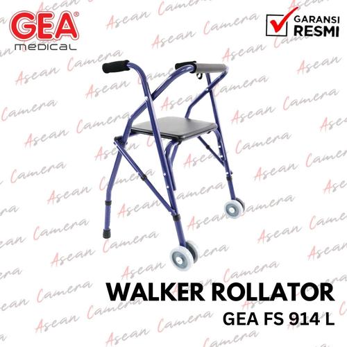 Jual GEA FS 914 L ROLLATOR WALKER RODA TONGKAT JALAN DUDUK FS914L 914L - Jakarta Utara - Asean ...