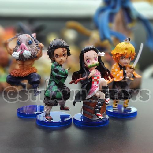 Jual READY STOCK INOSUKE TANJIRO NEZUKO ZENITSU BY G5 RESIN DEMON ...