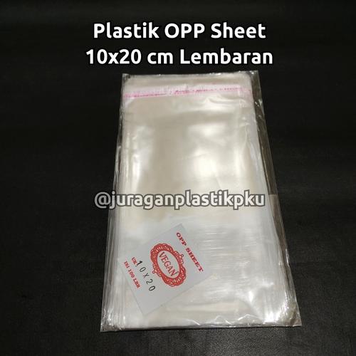 Jual Plastik OPP Sheet 10x20 Lembaran | Plastik Kue Basah Jajanan Pasar ...