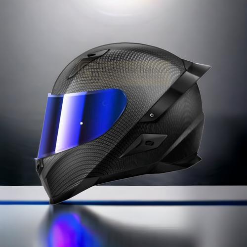 Jual Helm snail ffs1 carbon glossy / helm full face original - Merah, M ...