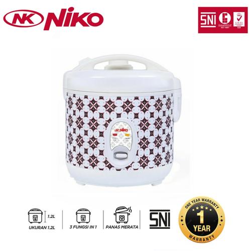 Jual Rice Cooker Niko NK 12 BTQ 1,2 Liter Magic Com Penanak Nasi NK12 ...