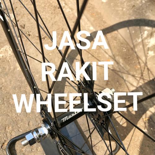 Jual Jasa rakit dan senai wheelset sepeda memakai tensioner dan ...