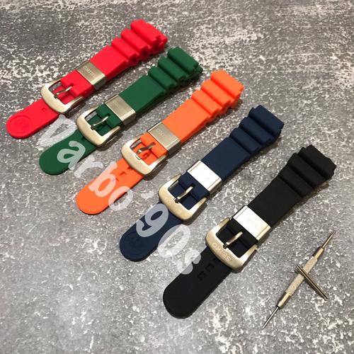 Jual Strap Tali Jam Tangan Karet Silicone Rubber SEIKO Prospex Blue ...