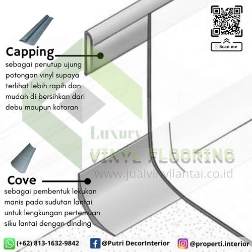 Jual aksesoris Capping & Cove alumunium vinyl roll khusus nya Rumah ...