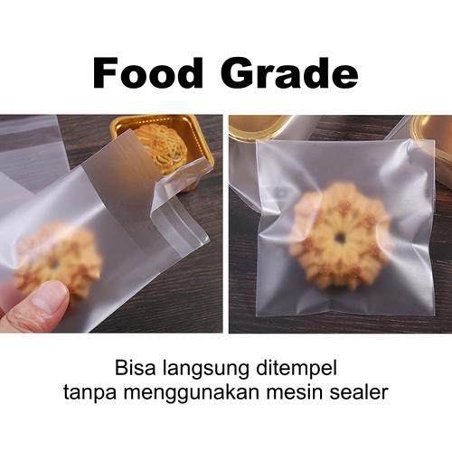 Promo Plastik Cookies Polos Doff 7 x 7, 10 x 10, 12 x 12, 14 x 14 - 7x7 ...