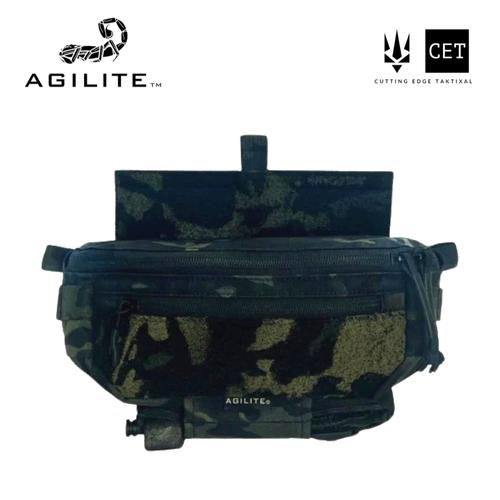 Jual Agilite Six Pack Hanger Pouch - Dangler Drop Vest - Multicam Black ...