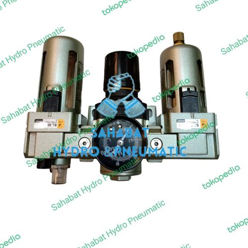 Jual AIR UNIT PNEUMATIC FRL 1/4" EMC EC 3000-02D ( AUTO DRAIN ...