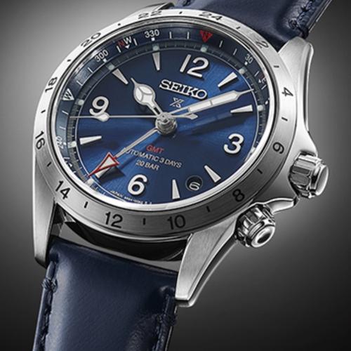 Jual Seiko Prospex Alpinist GMT SPB377 SPB377J1 BLUE DIAL ORIGINAL ...