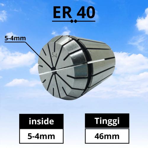 Promo Adapter collet chuck ER40 spring collet ER 40 - 5mm - Jakarta ...
