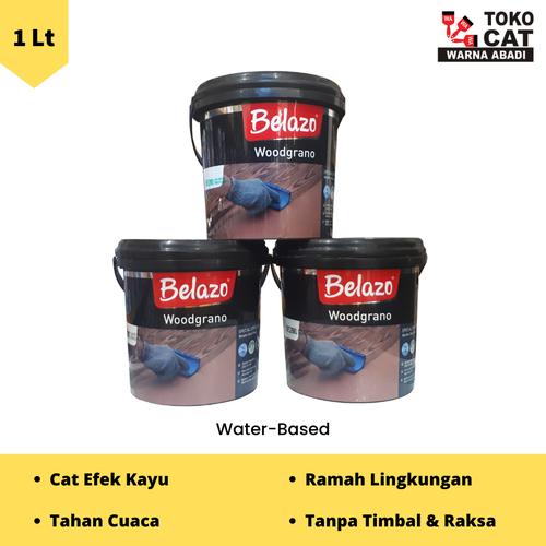 Jual Cat Texture Belazo Woodgrano 1 Liter / Barang Unik - CLASSIC BROWN ...