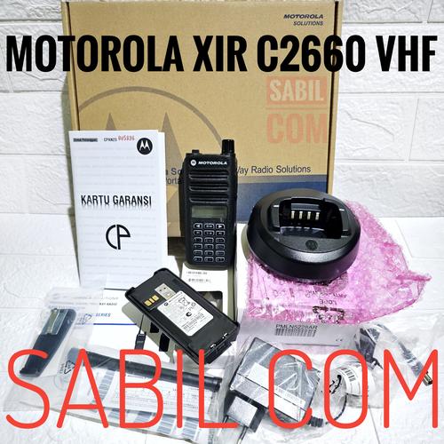 Jual MOTOROLA XIR C2660 VHF 136-174 MHZ ORI HT XIR C2660 VHF ANALOG ...