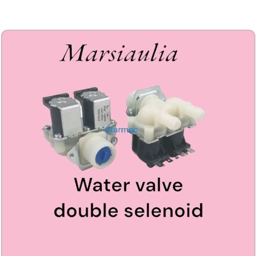 Jual water inlet valve selenoid double 2 lubang dobel inlet solenoid ...