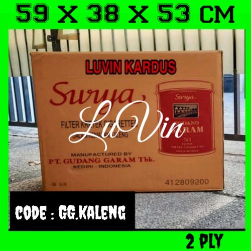 Jual Kardus Karton Box Besar uk.59x38x53 cm Packaging Jumbo - Polos 58 ...