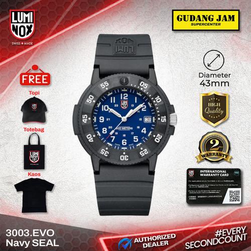 Promo Jam Tangan Pria Analog LUMINOX 3003.EVO XS.3003.EVO Original Navy ...