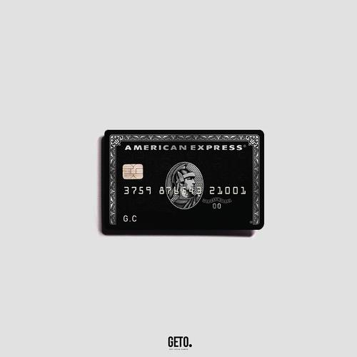 Jual StickerSkin Kartu Atm Black Card / American Express (Premium ...