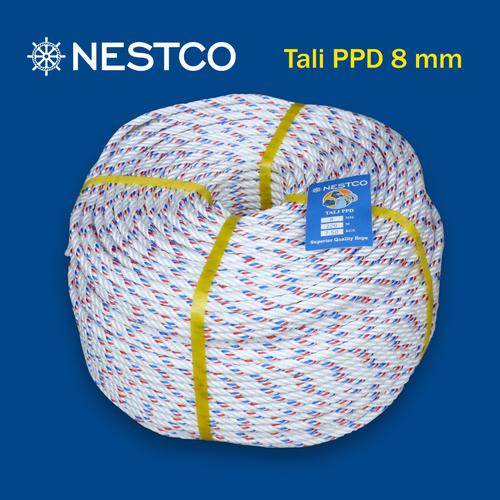 Jual Tali Tambang PPD Putih ukuran 8 mm panjang 220 m /per roll - Kab ...