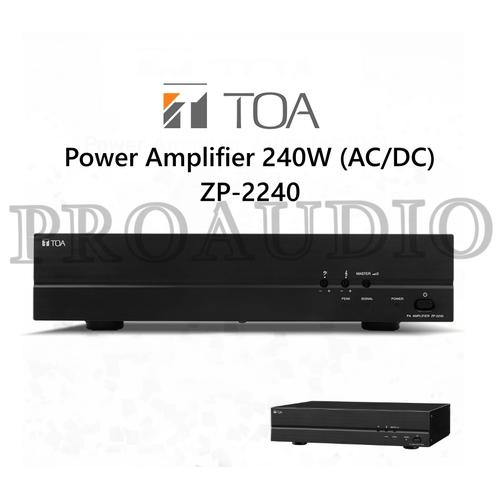 Jual POWER AMPLIFIER TOA ZP-2240 ZP2240 ZP 2240 MIXER AMPLI ORIGINAL ...