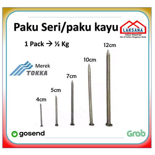 Jual Paku seri / paku tokka / paku kayu / paku reng / Paku tembok - 4cm ...