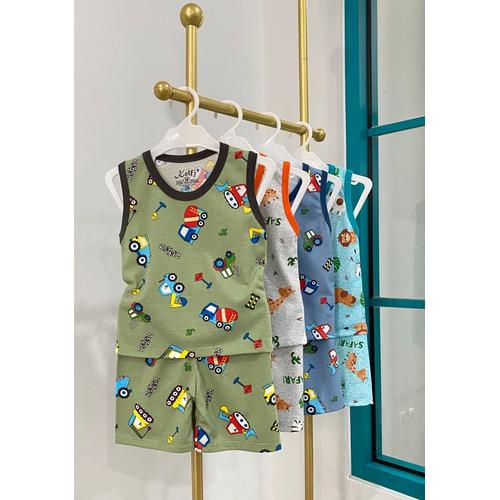 Jual Baju Singlet Anak Laki Laki Usia 0 1 2 3 4 5 Tahun Motif Full ...