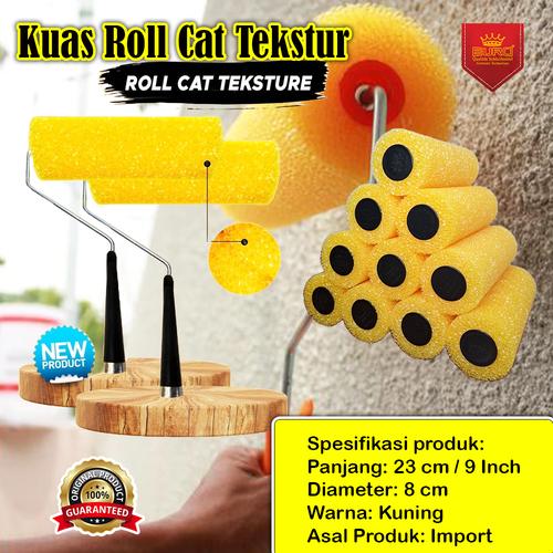 Promo Kuas Roll Cat Tekstur Dinding Kamprot 9 Inch Refill Roll Cat ...