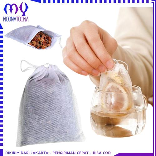 Jual Kantong Teh Celup Kosong Isi 100 Pcs Kantung Teh Kopi Rempah Tea ...