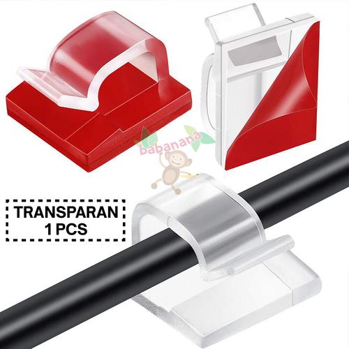 Jual Klip Kabel Tempel Klem Kabel Pengikat Perapih Clip Cable ...