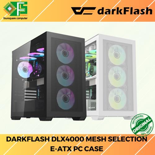 Jual Casing PC E-ATX Darkflash DLX4000 Mesh Selection Black & White ...