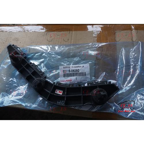 Jual TOYOTA Innova 2011-2016 Breket Bumper FR RH / LH 52115/52116-0K090 ...
