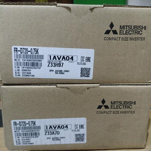 Jual FR-D720-0.75K INVERTER MITSUBISHI 0.75KW 3P 220V - Kota Bandung - Mitra Jaya Elektric ...