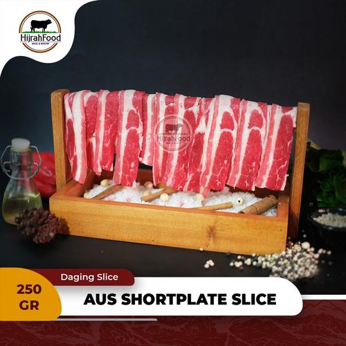 Jual Slice Beef Brisket Fatty | AUS Shortplate Sukiyaki / Yakiniku ...