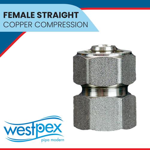 Jual Fitting Pipa Westpex R Copper Kompresi Compression Female Straight - S16-1/2F - Kab ...