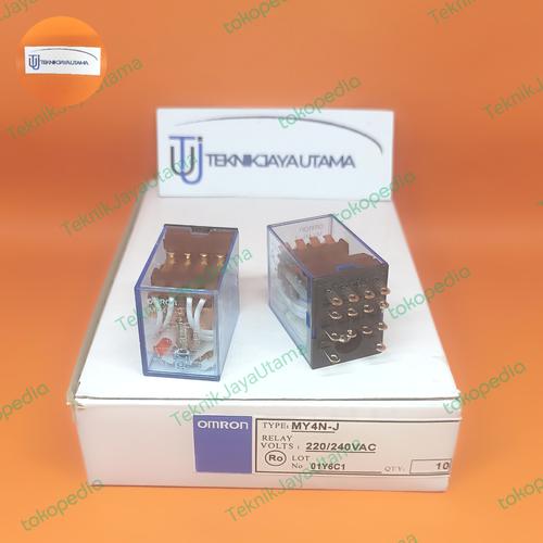 Jual Relay MY4N-J 5A 220/240VAC Omron / Relay MY4N-J - Kab. Tangerang ...