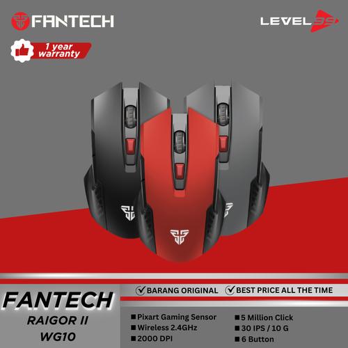 Jual Fantech RAIGOR II WG10 Wireless Gaming Mouse - Abu-abu - Kota ...
