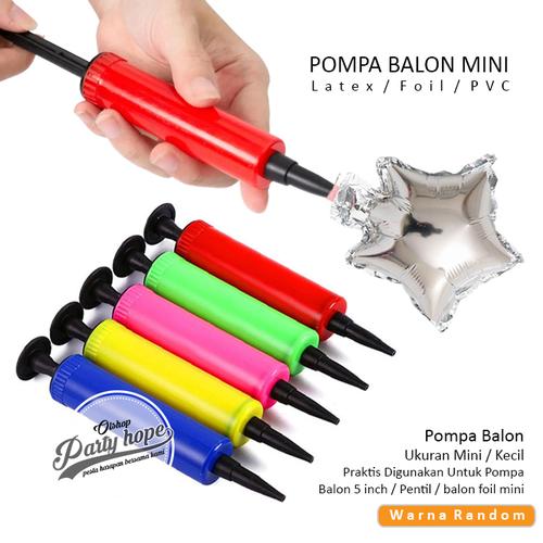 Jual pompa balon mini / pompa tangan murah / pompa balon foil ...