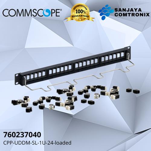 Jual AMP COMMSCOPE 760237040 Discrete Blank Module Patch Panel 24 port ...