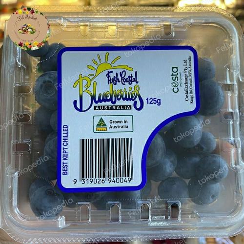 Jual Blueberry Austra Fresh | Buah Bluebery Australia 125 grm - Jakarta ...