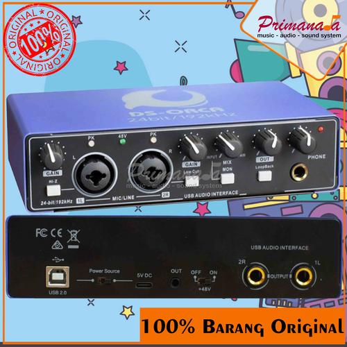 Promo Dolphin Sound DS Orca MK2 Soundcard Recording Audio Interface ...