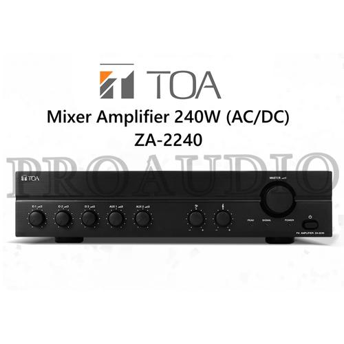 Jual MIXER AMPLIFIER TOA POWER ZA-2240 ZA2240 ZA 2240 POWER AMPLI ...